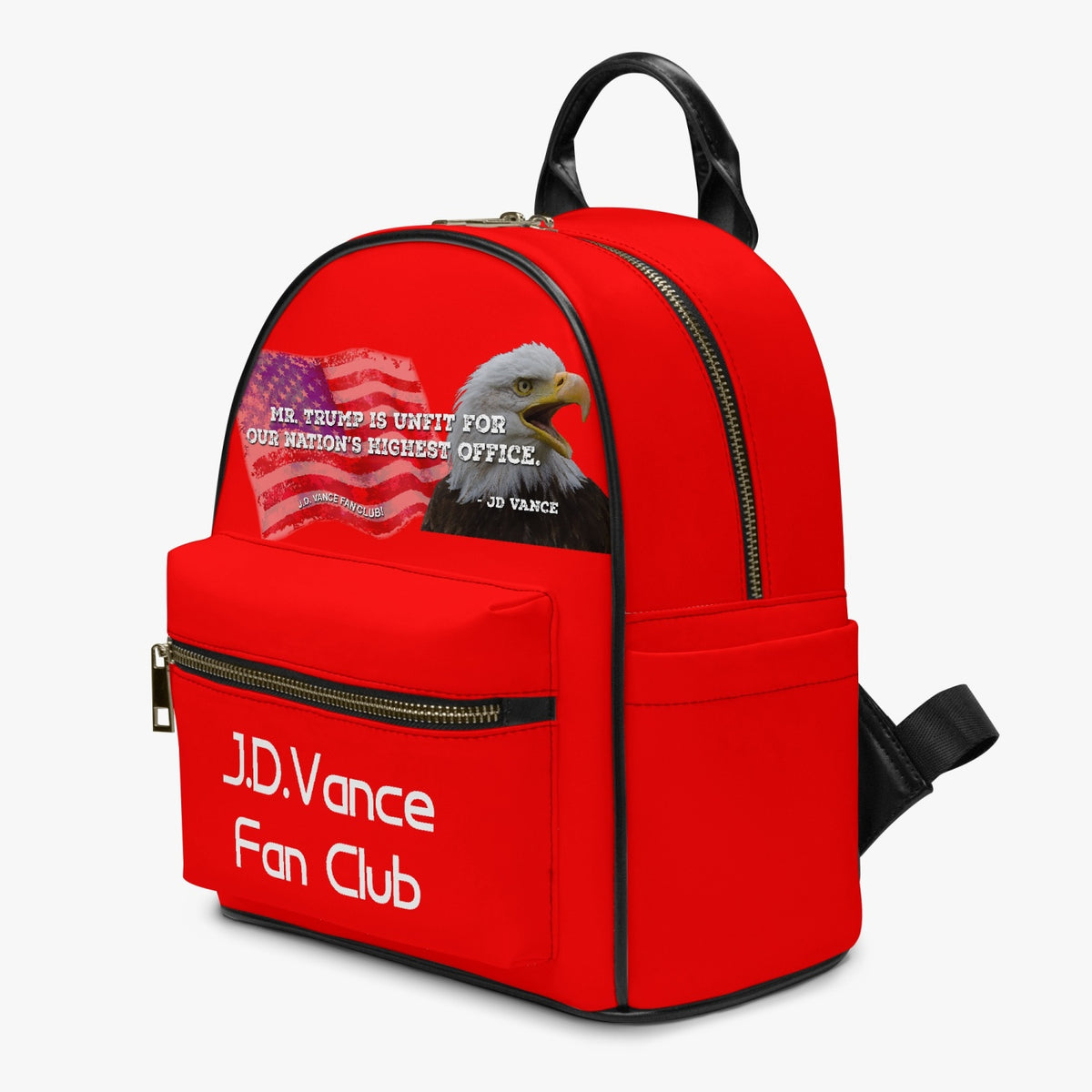 JD Vance Mr. Trump Is Unfit Quote Backpack – Good Merch!