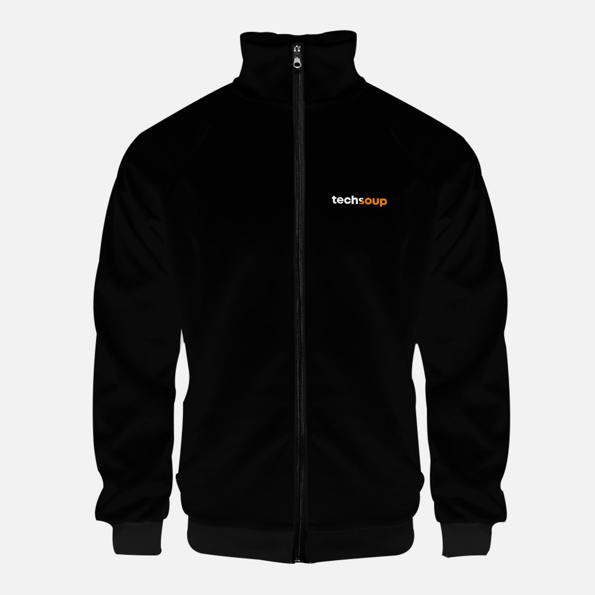 TechSoup Black Zip-Up Jacket (FREE SHIPPING) – Good Merch!